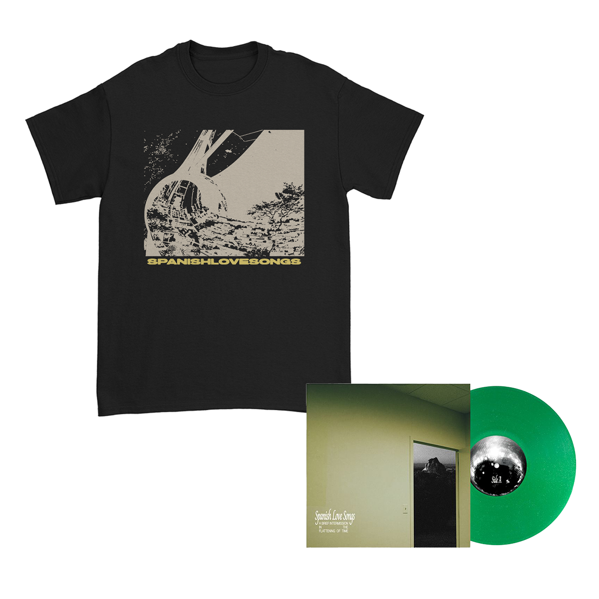 A Brief Intermission in the Flattening of Time 12" & T-Shirt Bundle ...